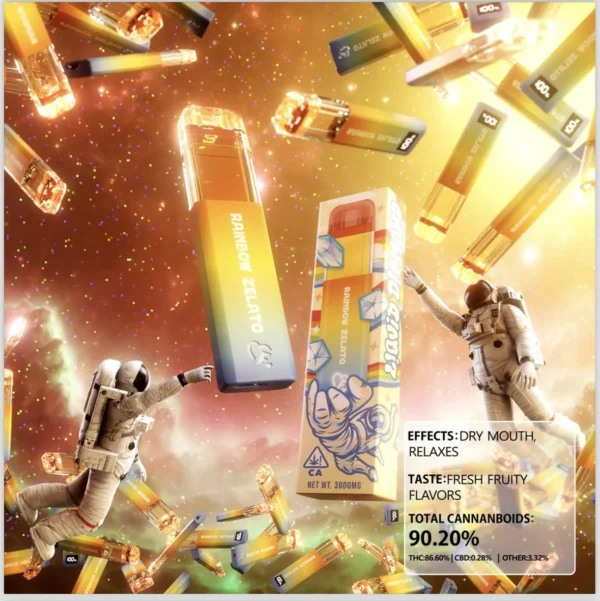 Favorites Rainbow Zelato Disposable - Favorites Carts | Favorites ...