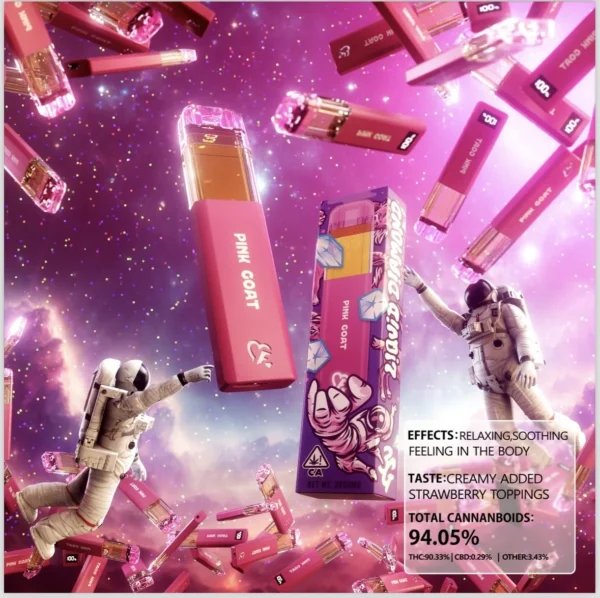 Favorites Pink Goat Disposable - Favorites Carts | Favorites Disposable ...
